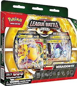 Pokemon TCG Miraidon ex League Battle Deck Box – Kids Stop México